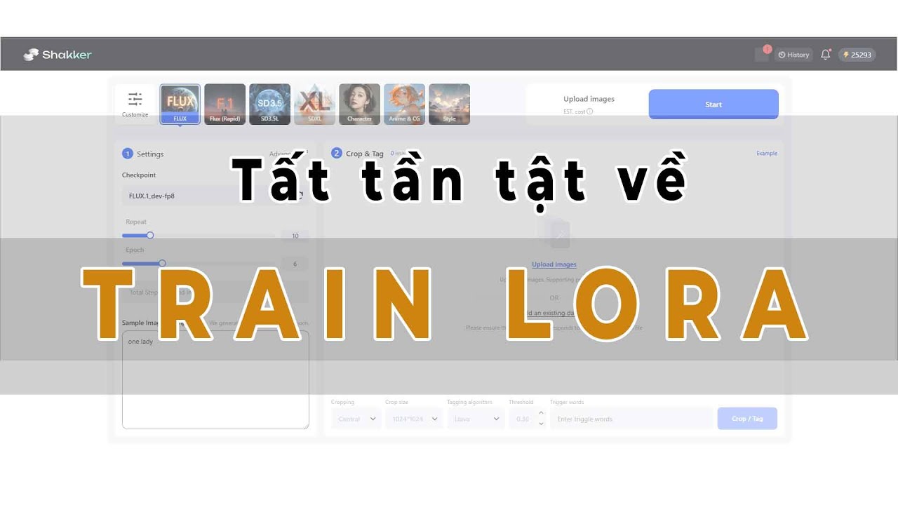Stable Diffusion trong Kiến trúc | Train Lora toàn tập, giải thích các ...