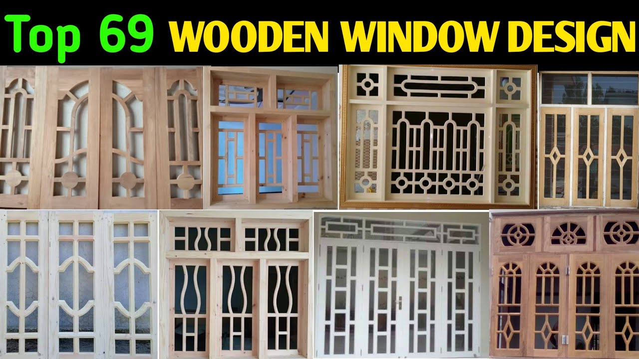 Latest modern wood window design | Home window design | Home decor ...