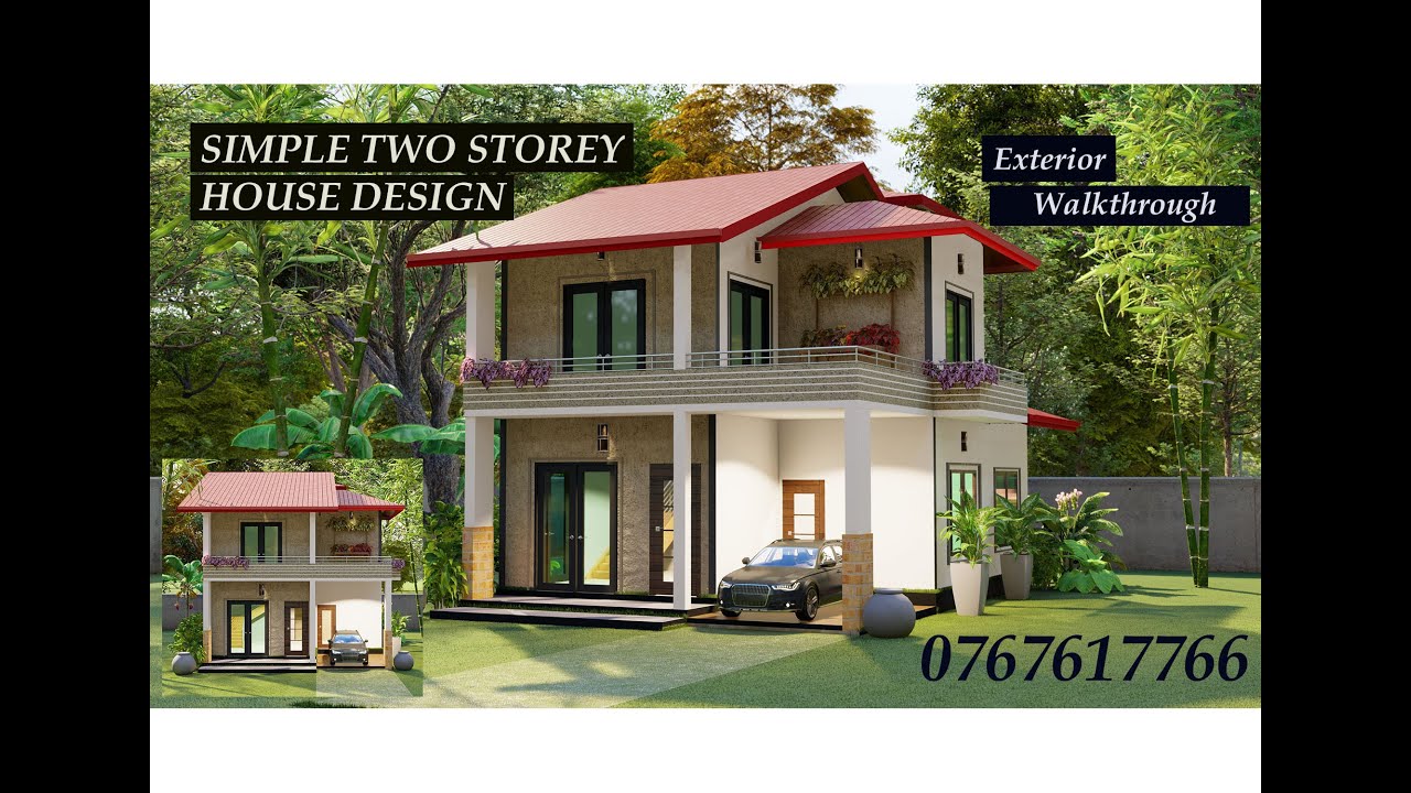 Two Story House Design Sri Lanka