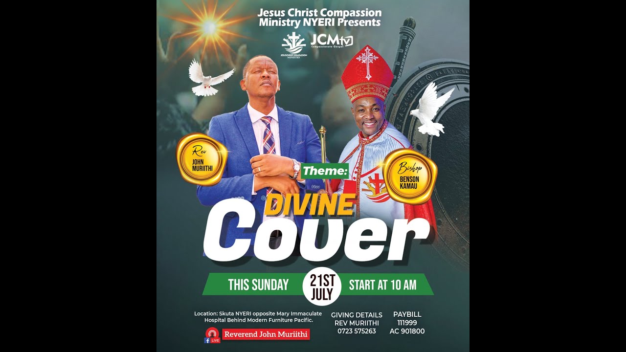 'Divine Cover' with Rev John Mureithi JCM Nyeri Church - YouTube