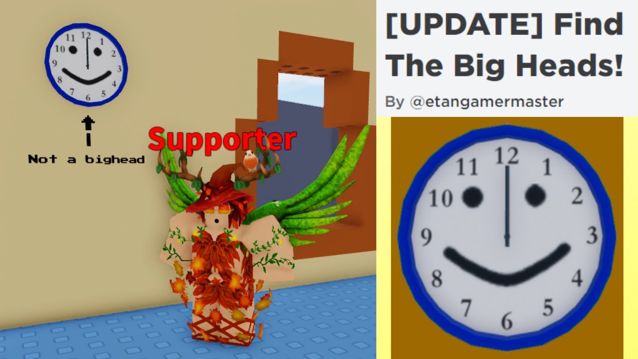 Tutorial: How To Get Clock Bighead in Find The Big Heads! by ...