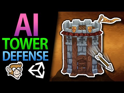 Simple Tower Defense AI in Unity (Place Towers, Fire Projectiles)