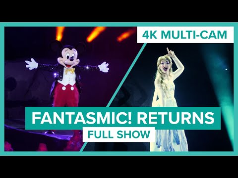 Fantasmic Disney World 2022 — Full 4K POV