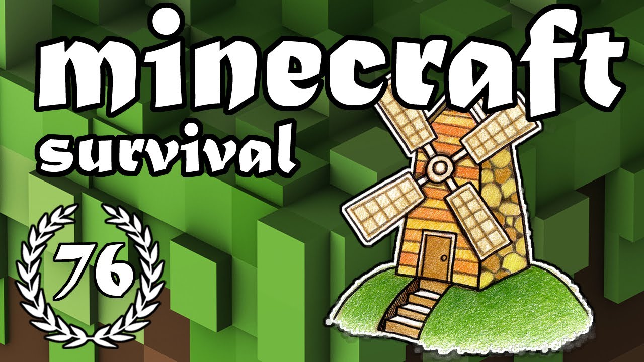 Minecraft Survival - Aflevering 76 - "De molen!" - YouTube