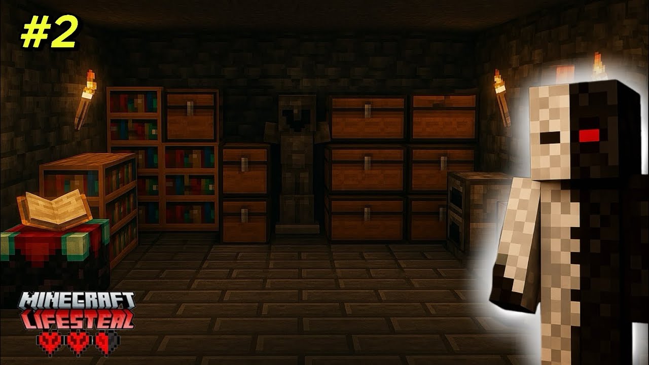 I Made a Secret Base in LIFESTEAL SMP | Minecraft Gamplay #2 - YouTube