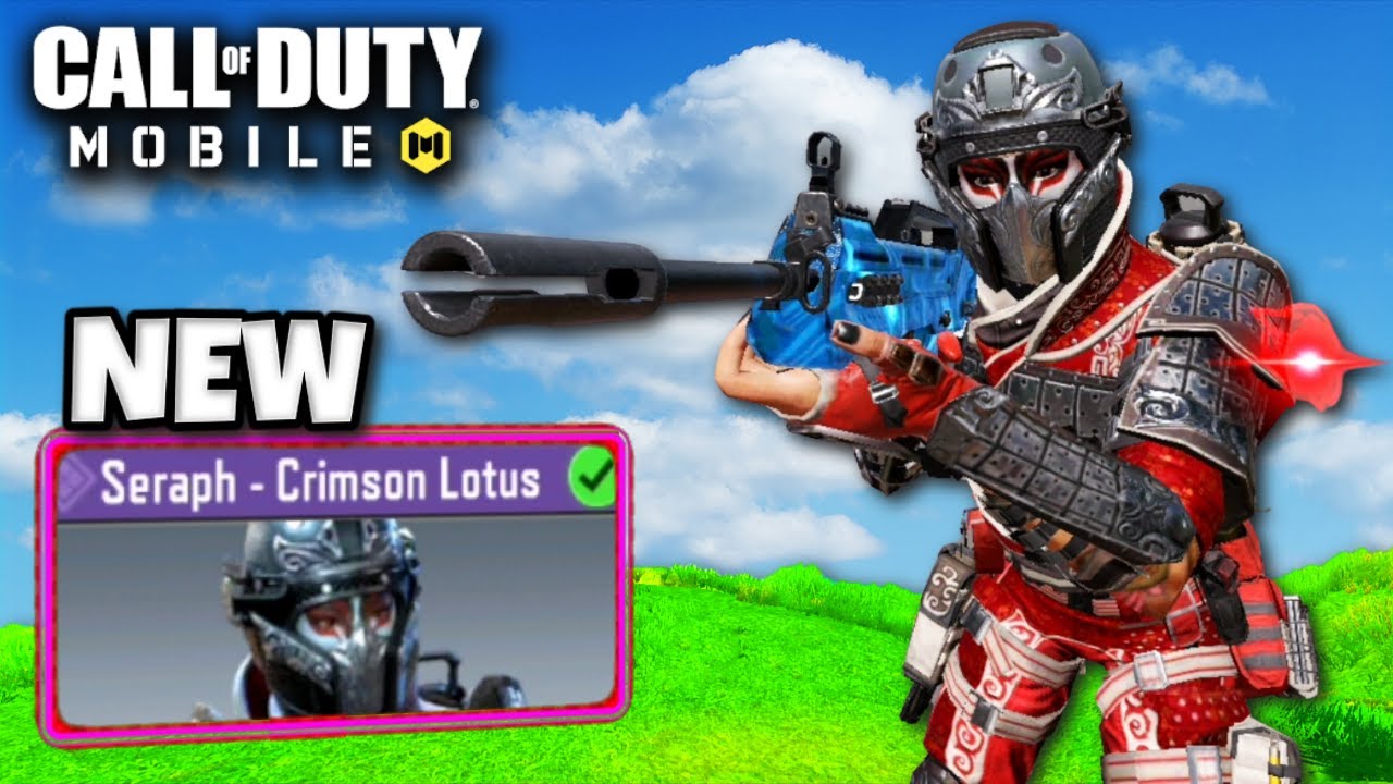 *NEW* SERAPH - CRIMSON LOTUS 😍 | COD MOBILE | SOLO VS SQUADS - YouTube