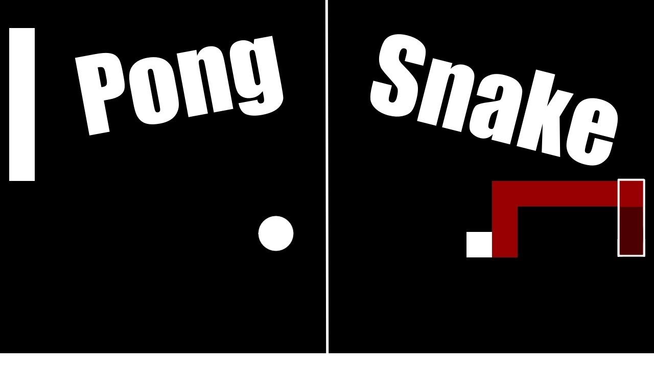 Combining Pong with Snake - YouTube
