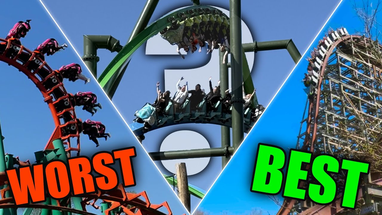 What is the BEST Roller Coaster at Walibi Holland? - YouTube