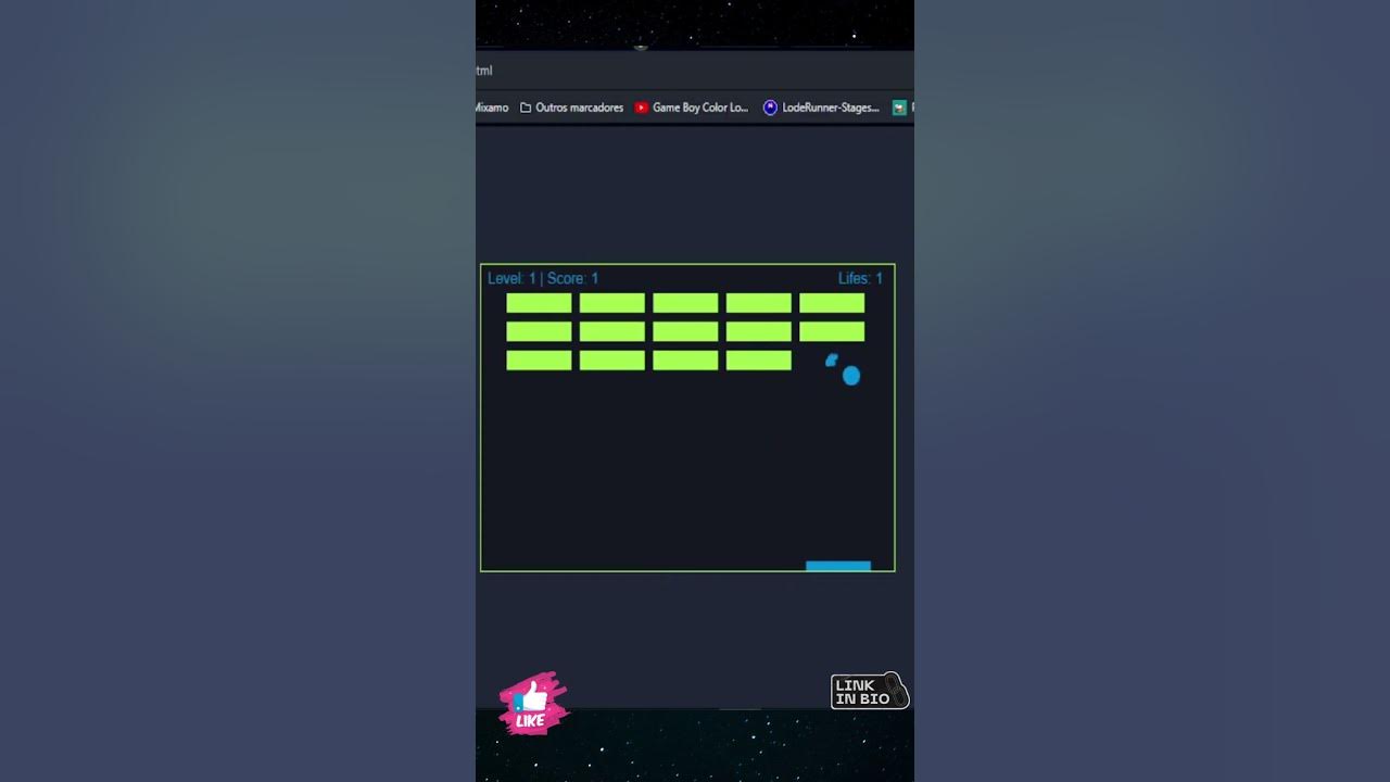 how to make a arkanoid in javascript #coding #gamejavachina #javascript - YouTube