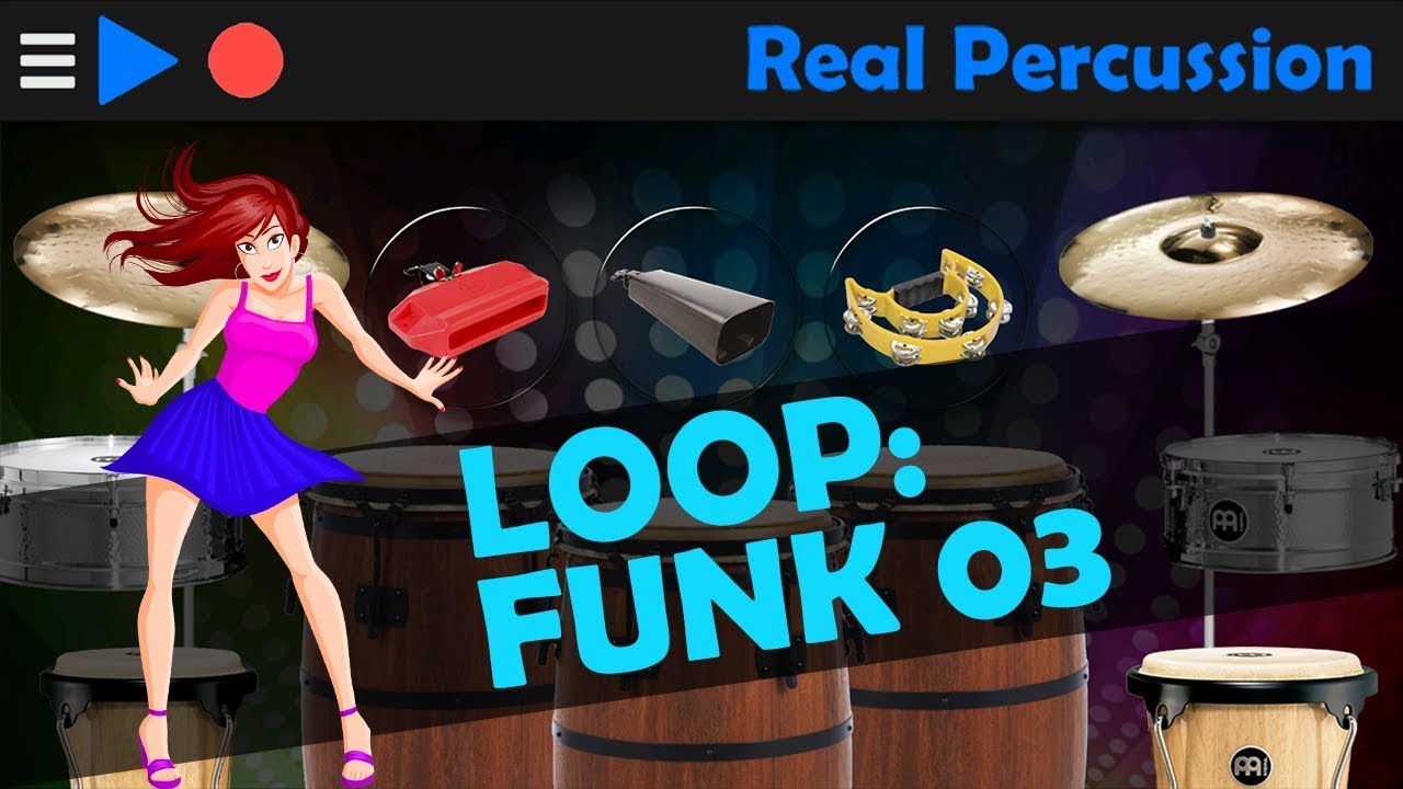 Real Percussion - Loop: Funk 03 - YouTube