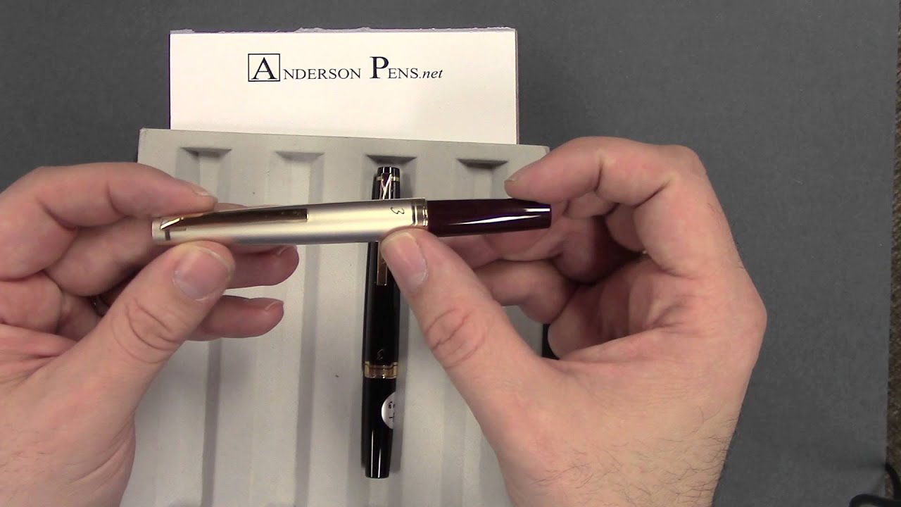 The Pilot E95s Fountain Pen - YouTube
