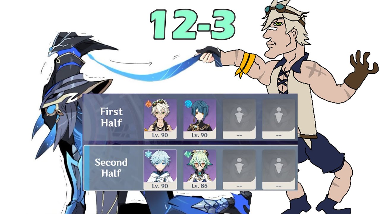 Abyss order for dinner | 1.6 Spiral Abyss 12-3 Genshin Impact - YouTube