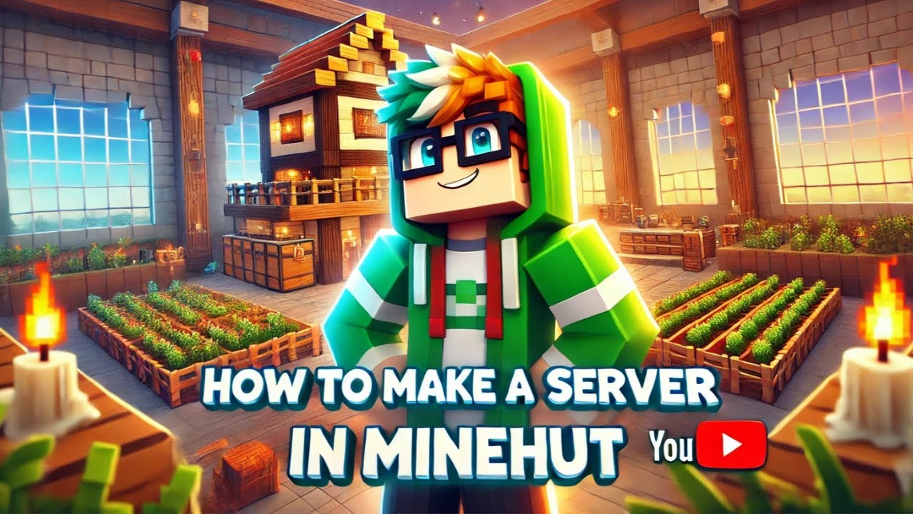How to Create Your Own Minecraft Server in Minehut - Easy & Free - YouTube