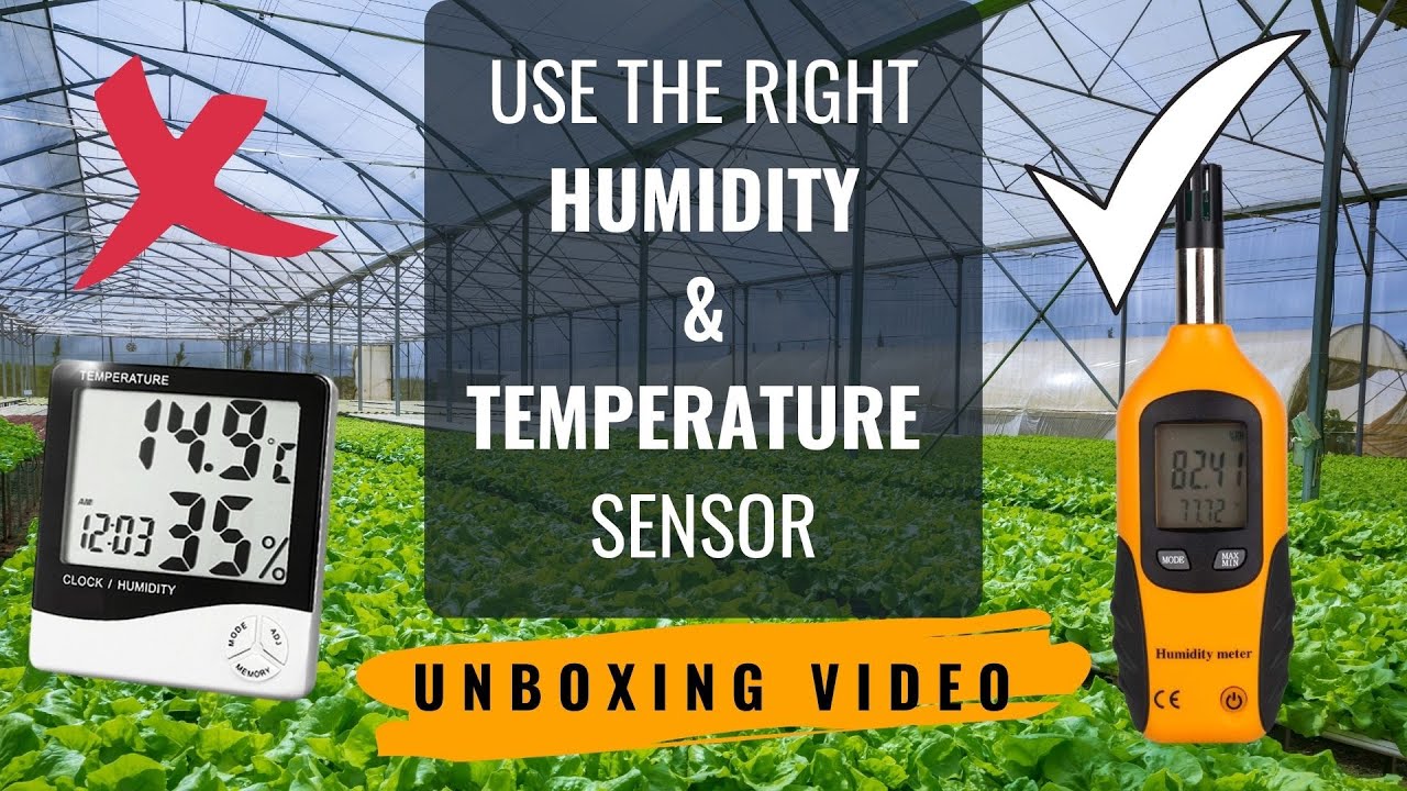 Measuring Humidity and Temperature using Psychrometer - Unboxing Video ...