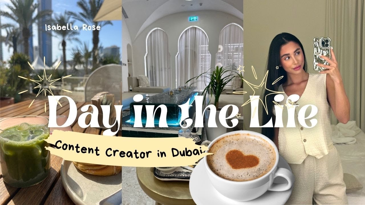 Day in the life of a content creator in Dubai | spa day, dubai mall ...