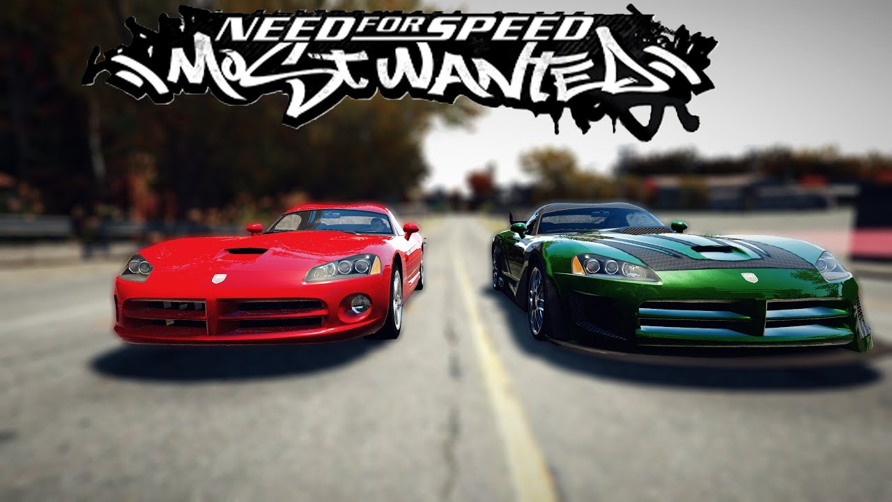 Dodge Viper vs JV's Viper - Need For Speed Most Wanted - YouTube