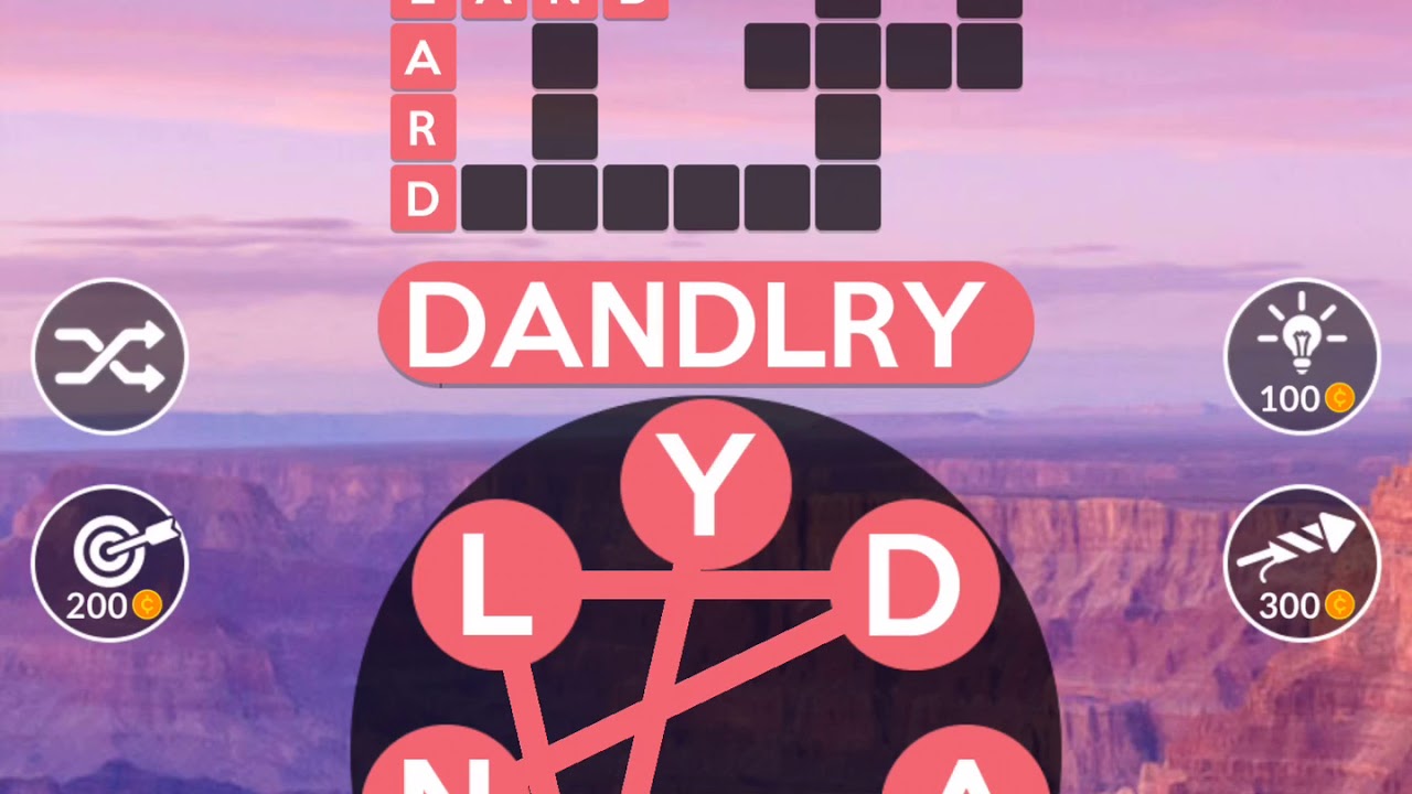 Wordscapes Level 4790 Answers - YouTube