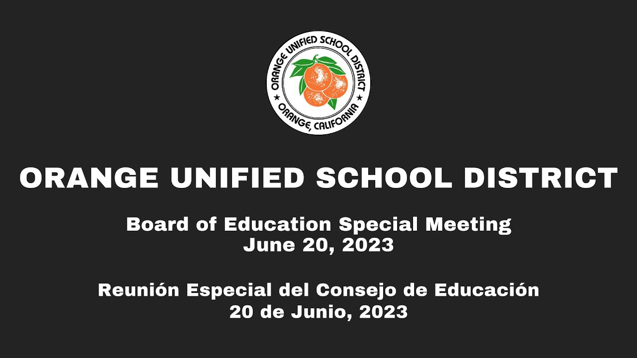 OUSD Board Meeting - June 20, 2023 - YouTube