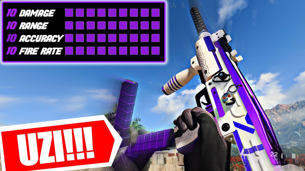 THE BEST "UZI" CLASS IN SEASON 5 WARZONE! NEW "LUNA" MOONRAKER BUNDLE ...