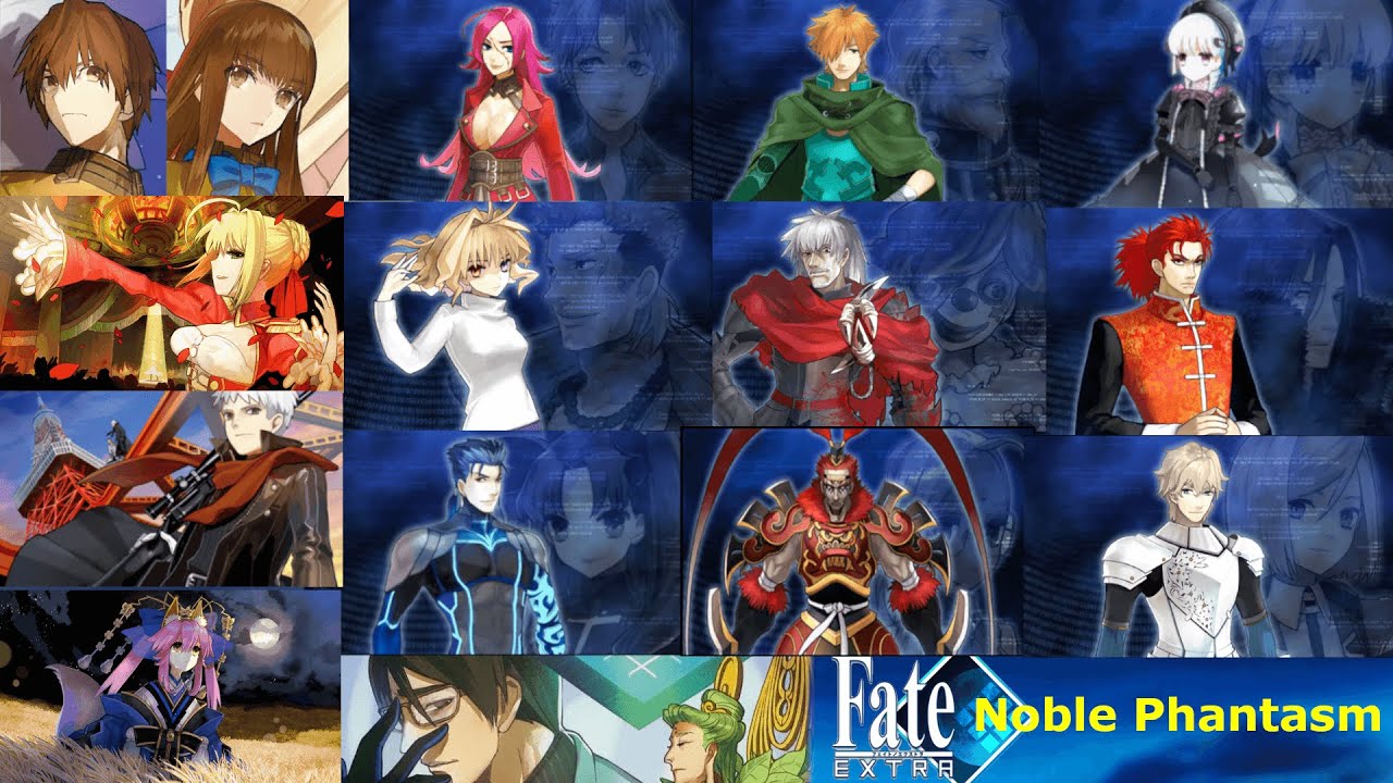 Fate/Extra (Perfect Patch) Noble Phantasm Exhibition Redo - YouTube