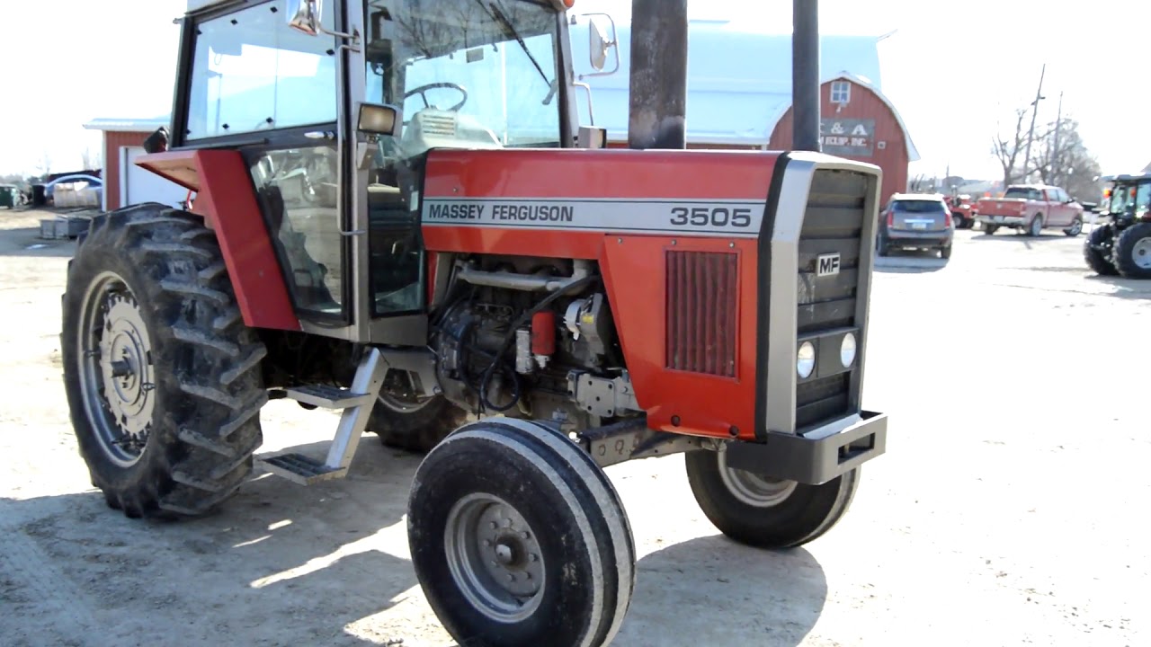 1985 MASSEY-FERGUSON 3505 For Sale - YouTube