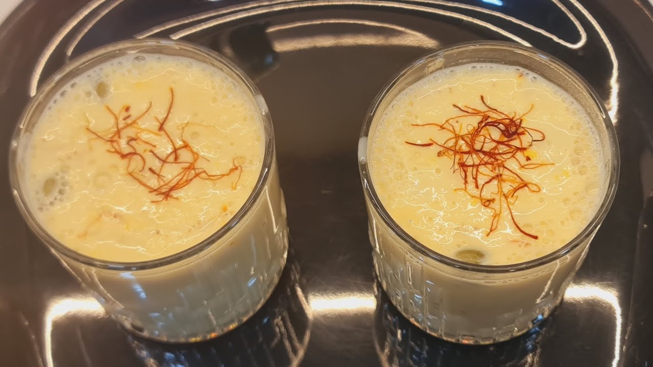 kesar badam milk recipe|hiw to make the perfect keser badam milk|keser ...