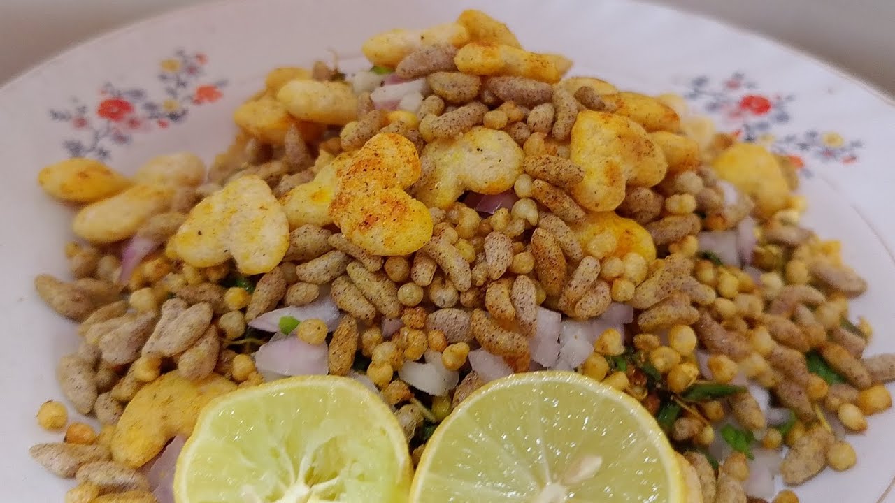 High Protein Healthy Bhel | Tasty Snack for Weight Loss & Fitness 💪# ...