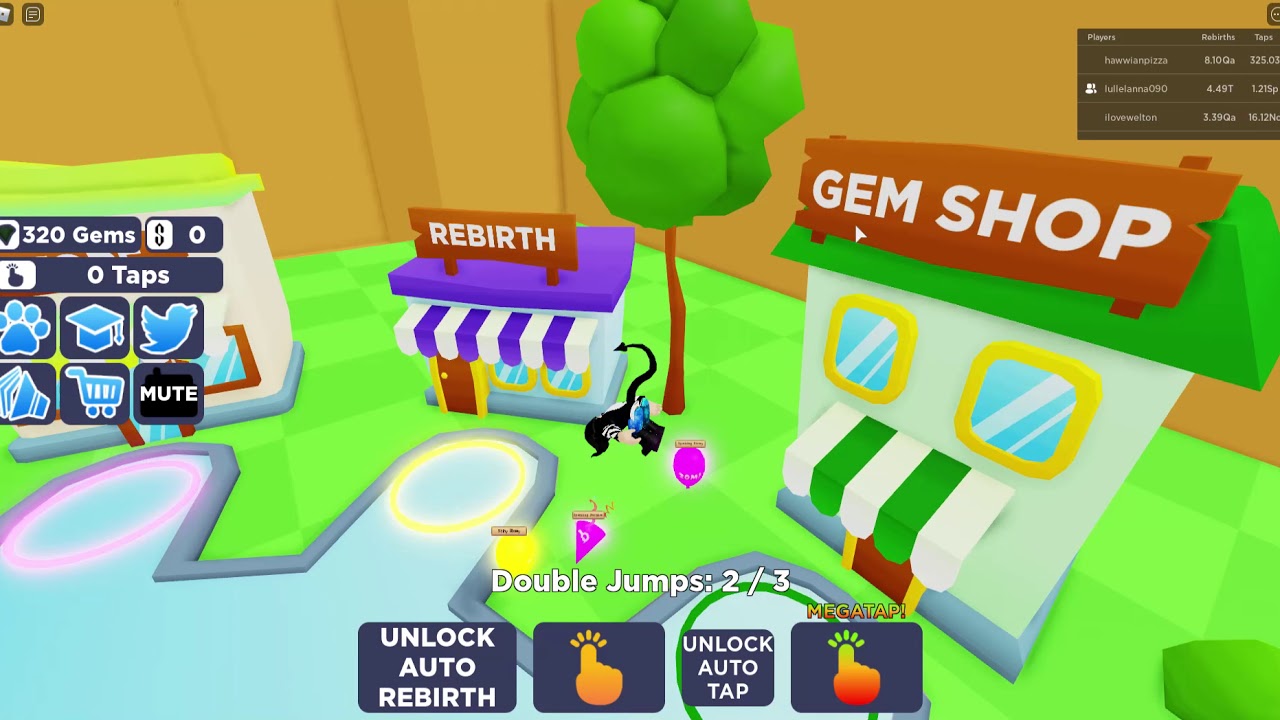 roblox tapping simulator! - YouTube