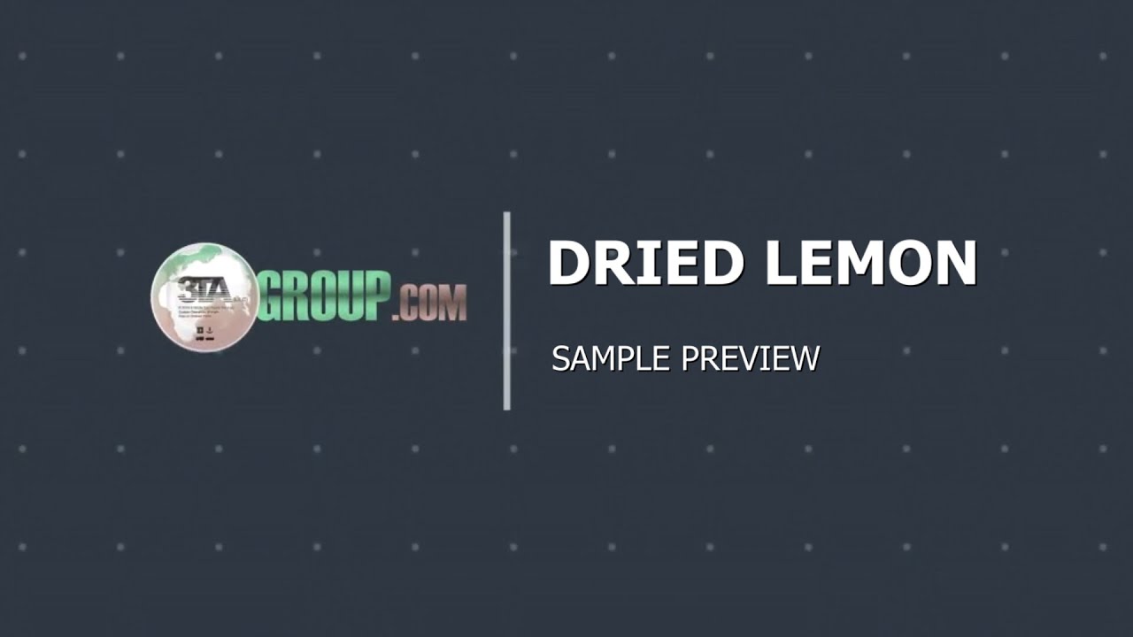 Dried Lemon | Sample Preview - YouTube