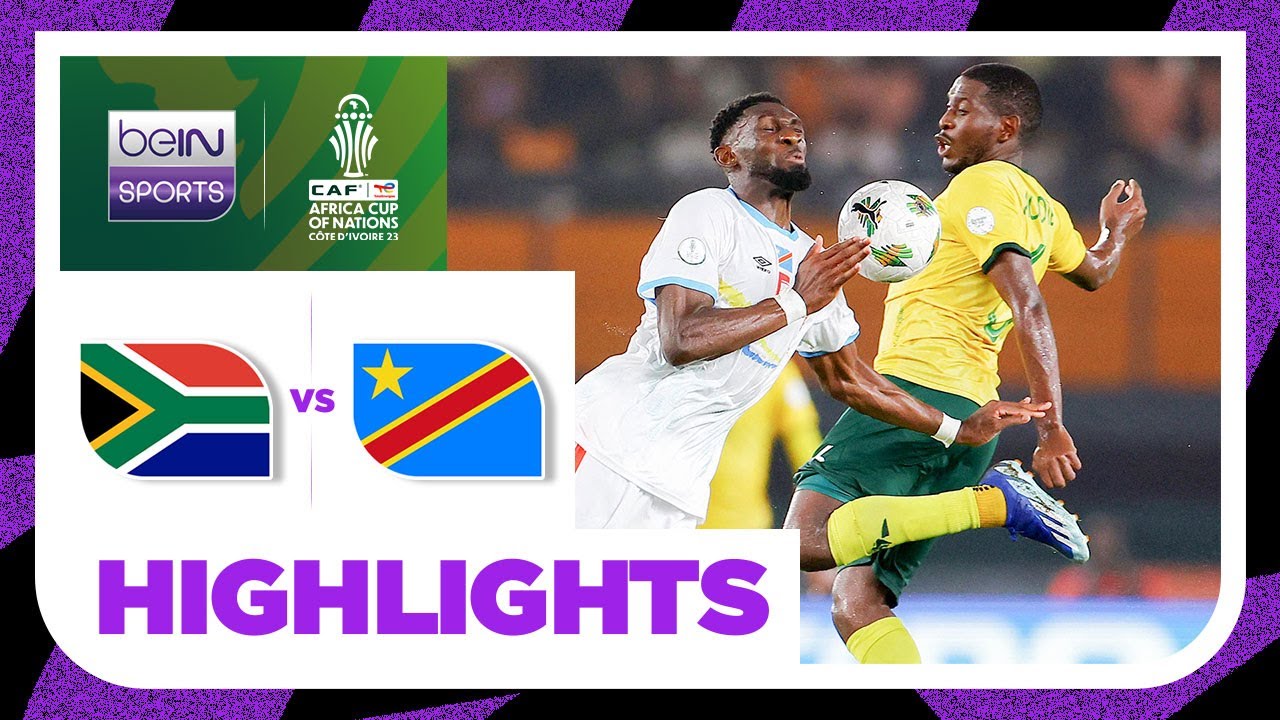 South Africa v DR Congo | AFCON 2023 Match Highlights - YouTube