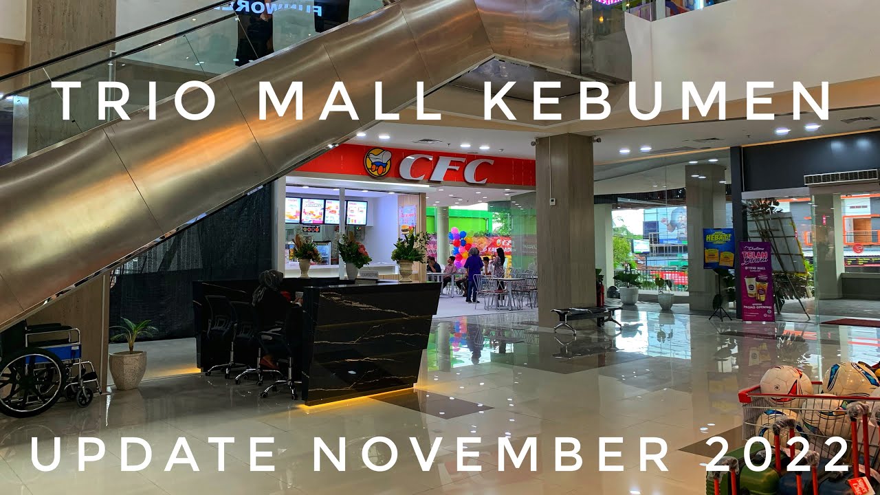 Update MALL PERTAMA DI KEBUMEN - Banyak BRAND Masuk - YouTube