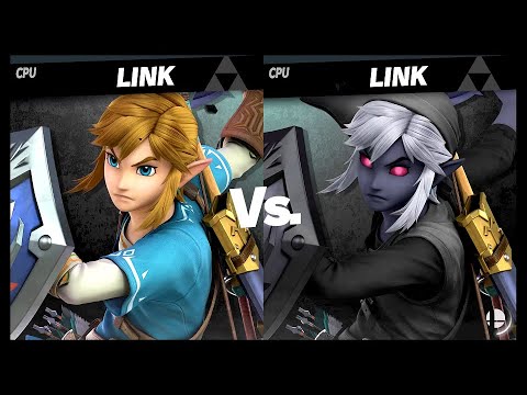 Link VS Link LV 9 CPU Battle Super Smash Bros Ultimate - YouTube