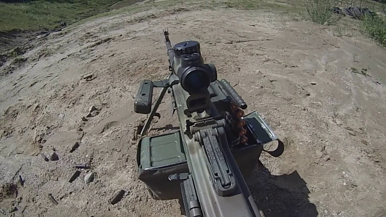 mTargets vs KSI & PKM machine gun at Zielnowo intro - YouTube