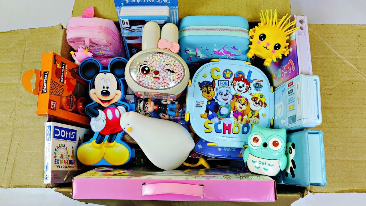 Ultimate Toys & Stationary Collection🥰 Lunchbox, Geometry, Stationary ...