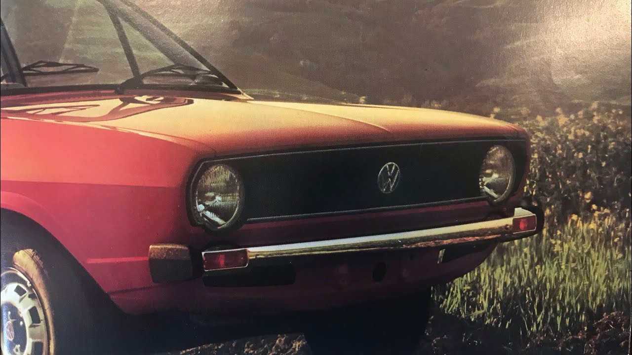 Volkswagen Passat - 1975 1st Generation brochure review - YouTube