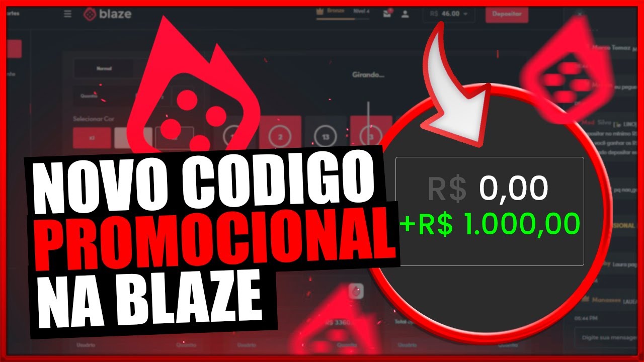 [RESGATE AGORA] NOVO CODIGO PROMOCIONAL NA BLAZE PARA O NIVEL BRONZE ...
