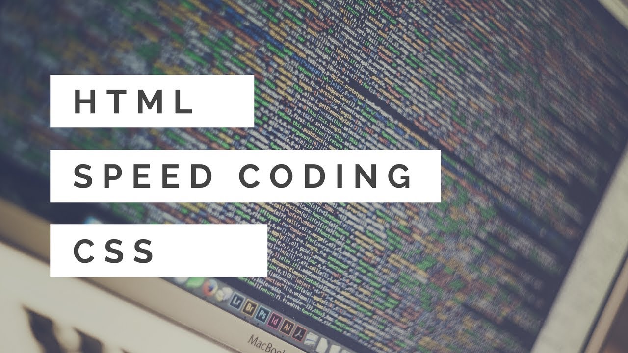 Psd To Html Speed Coding Htmlcss Website Speed Coding Professional Website Design Youtube