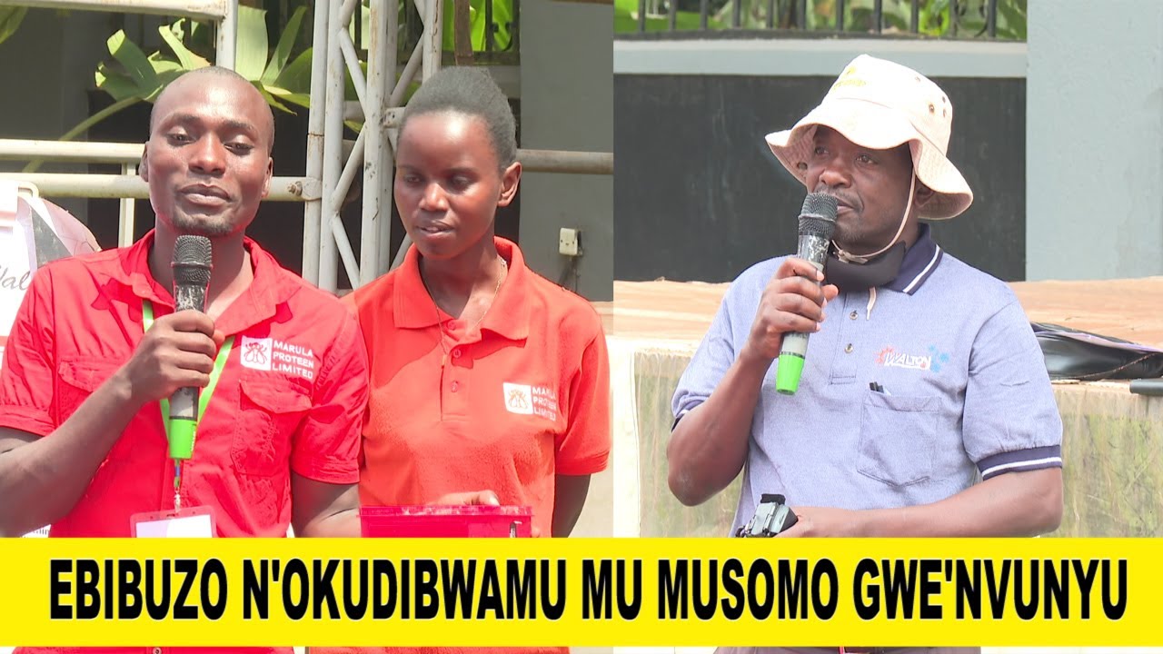 EBIBUZO N'OKUDIBWAMU MU MUSOMO GWE'NVUNYU E KASAGANTI.PART 1. - YouTube