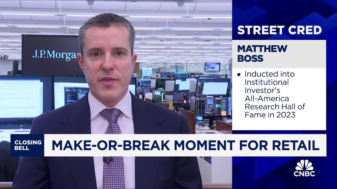 We're in a selective recession, says JPMorgan's Matthew Boss - YouTube