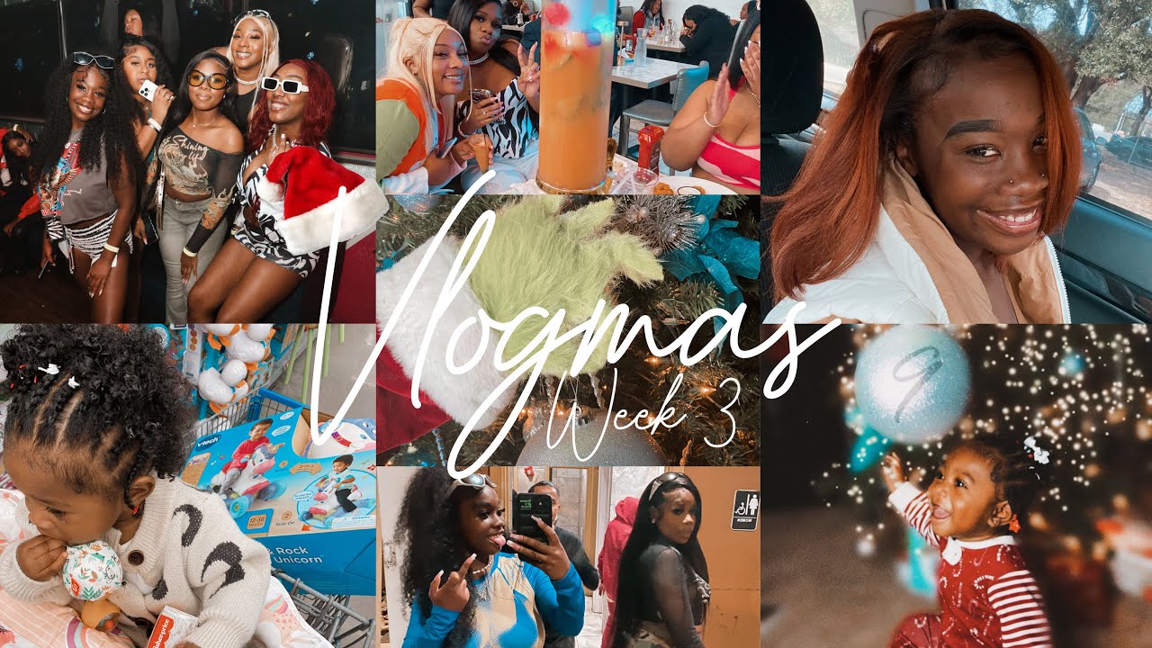 VLOGMAS: (CHAOTIC) GIRLS TRIP +drunk chronicles | 9mo. appt & DIY ...