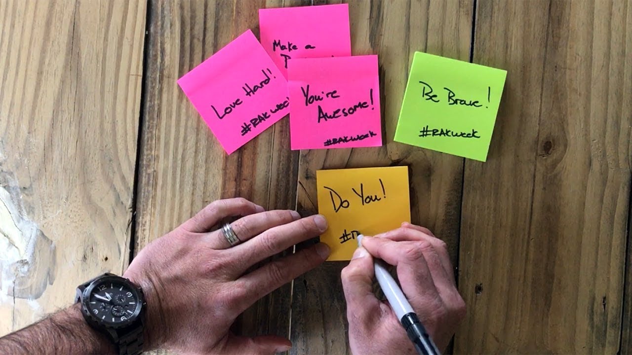 Post-it Notes of Kindness - YouTube