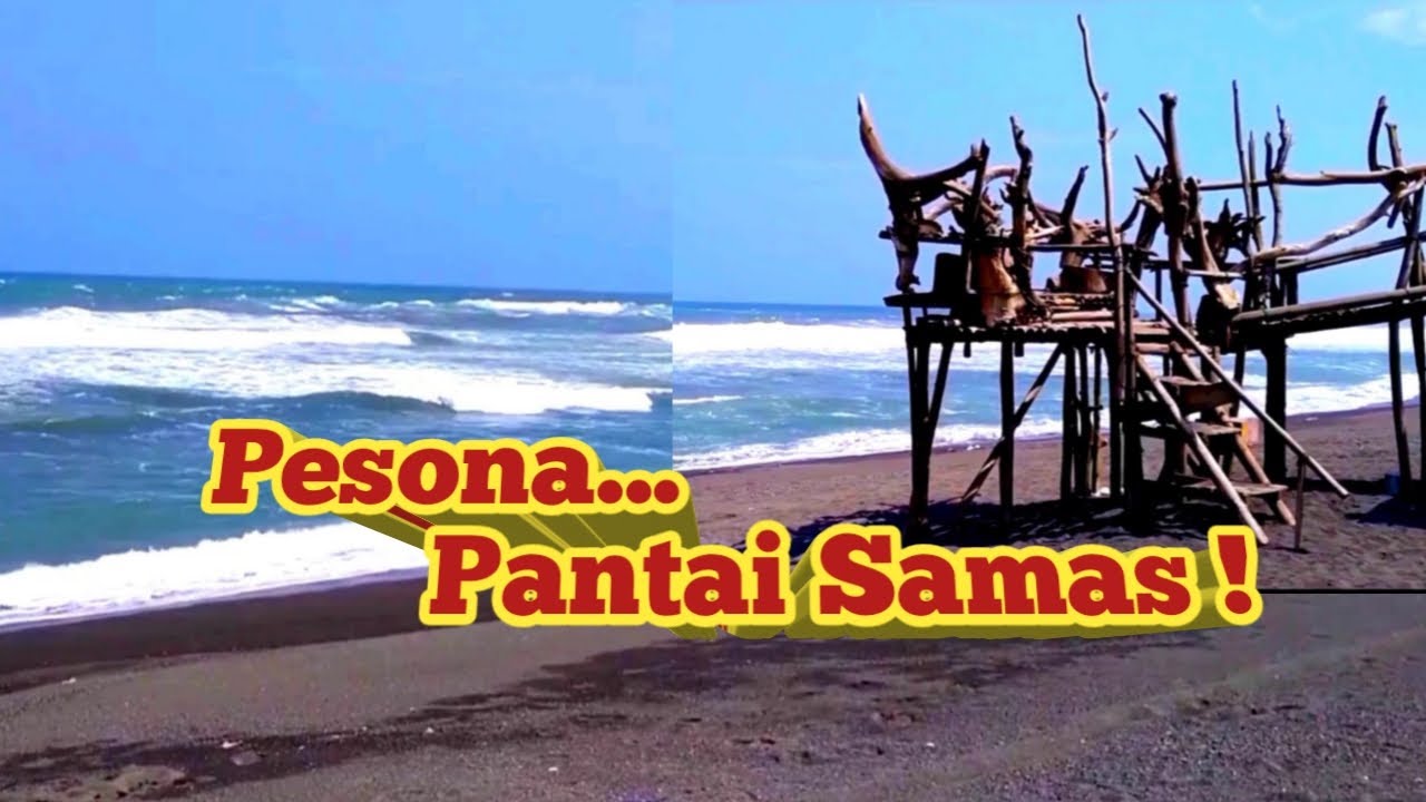 Pantai Samas, Pesona Keindahan Pantai Samas, Bantul, Yogyakarta - YouTube