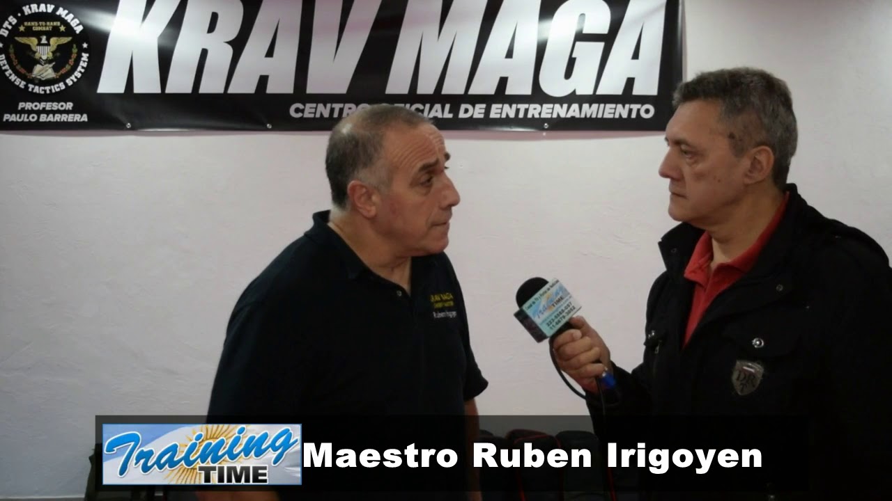 Nota con el Maestro Ruben Irigoyen KravMaga DTS - YouTube
