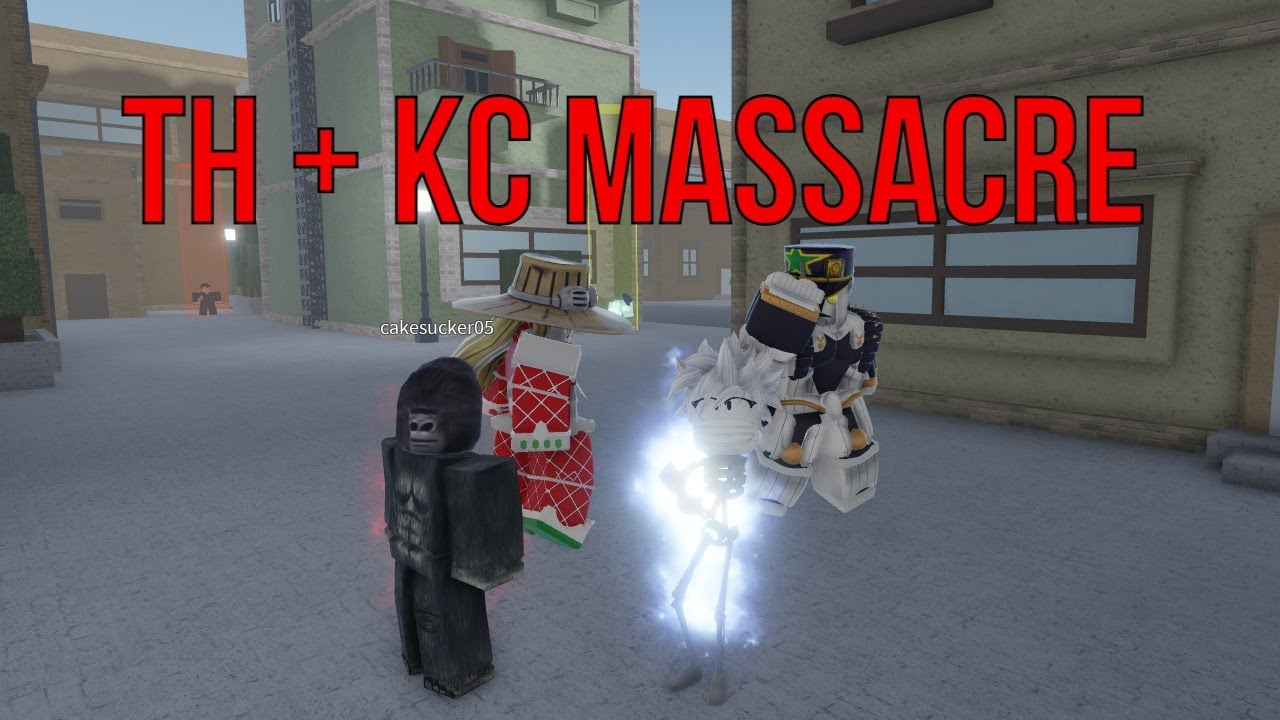 [YBA] TH + KC Massacre SBR (w/SpeedyRebel) - YouTube