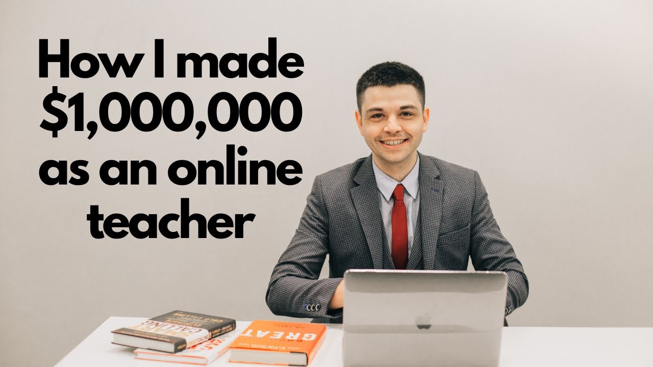 How to make $1,000,000 per year as an online English teacher - YouTube