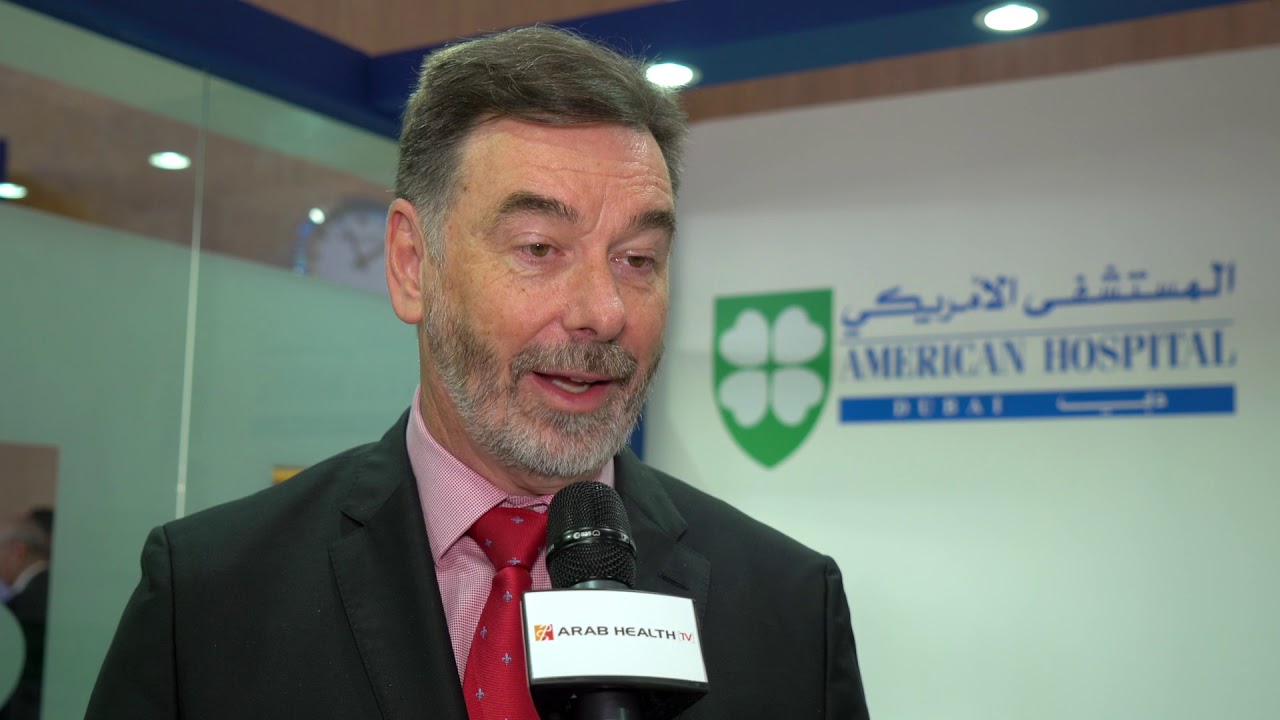 Allan Boston CEO American Hospital Dubai - Arab Health TV 2019 - YouTube