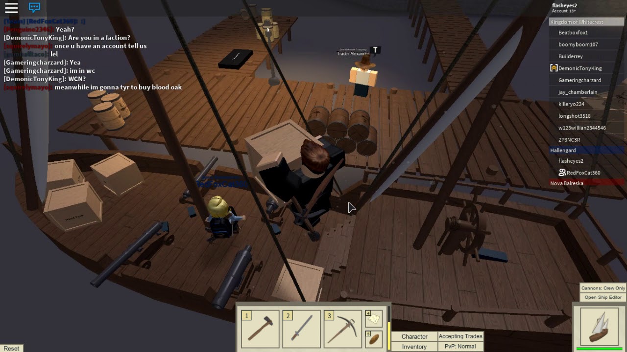 Roblox Tradelands: A Hallengardian Winter Part 1 - YouTube