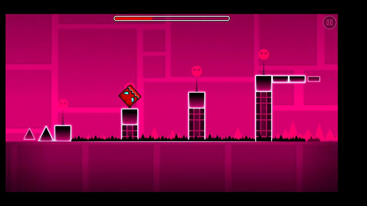 geometry dash level number 2 - YouTube