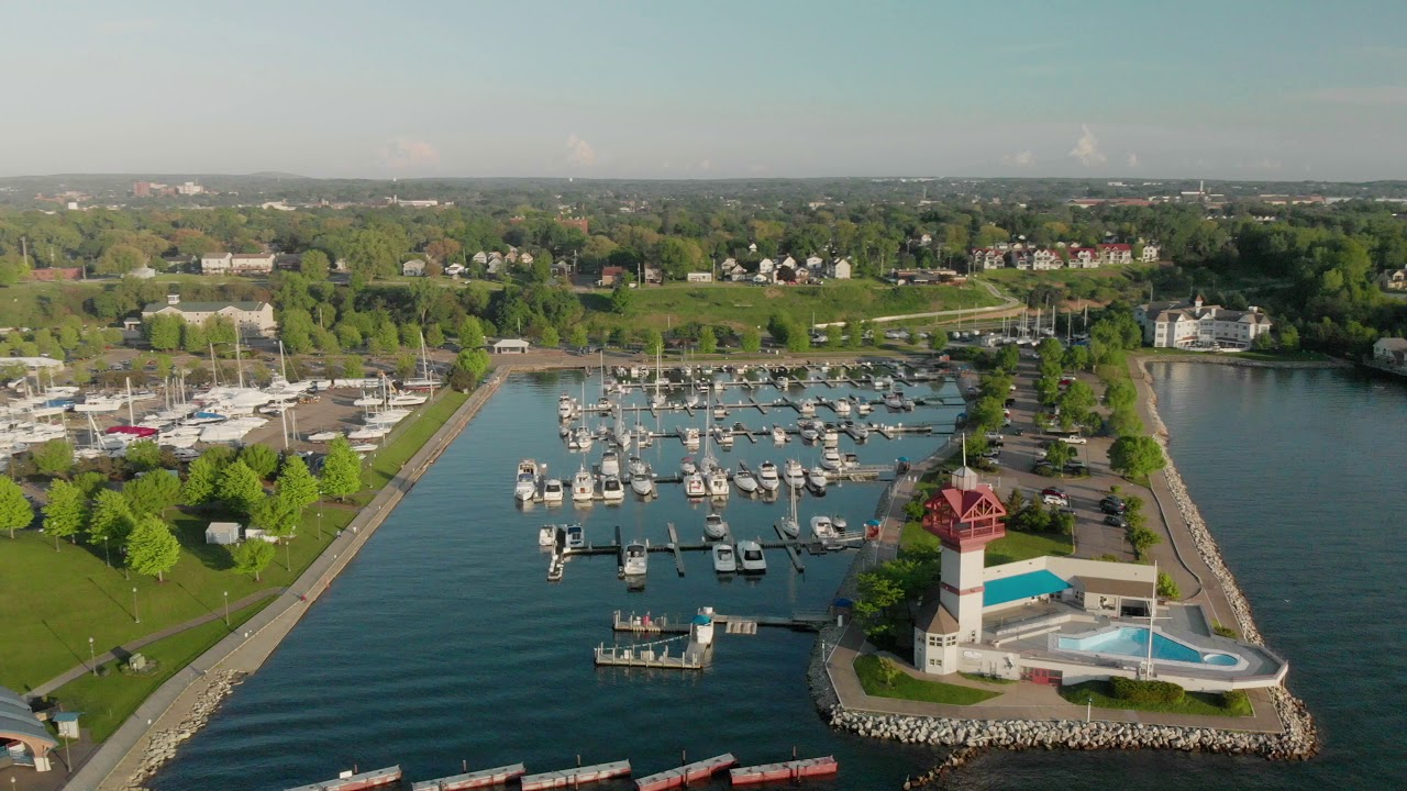 Presque Isle Bay in 4K - YouTube