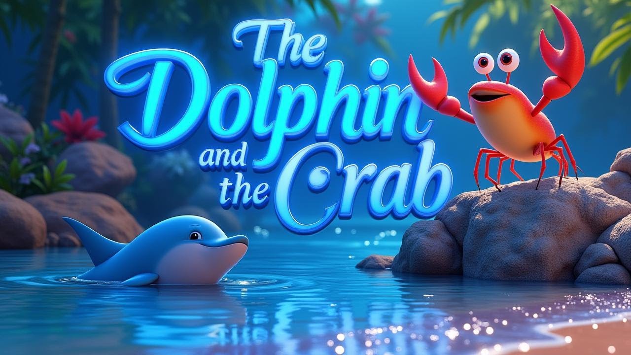 The Dolphin and the Crab// Bedtime story for kids - YouTube